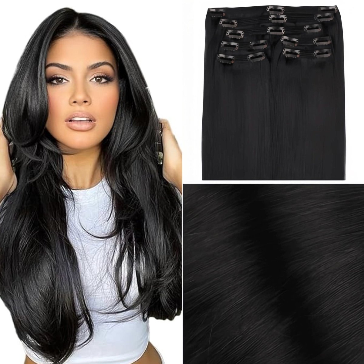 Get Luxe Hair: Quality Clip Extensions – SHINING HAIR GLOBAL